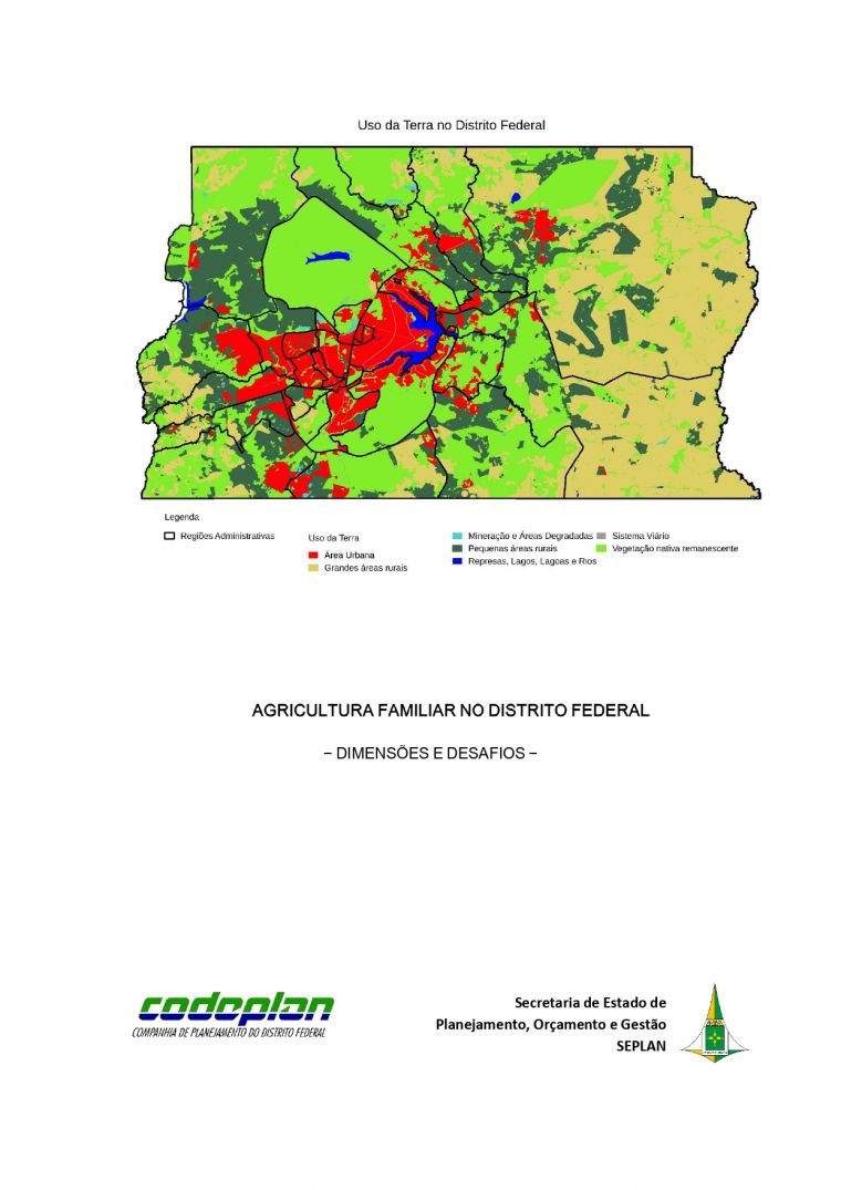 Agricultura familiar no Distrito Federal desafios e dimensões - Aliança ...